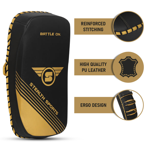 Muay Thai Kick Shield | Boxing MMA Equipment | Stealth Sports